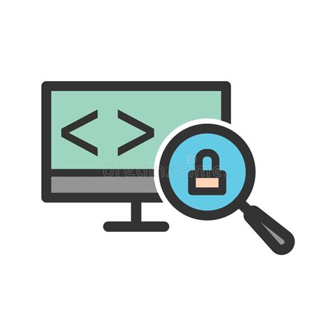 Insecure Code Stock Vector Illustration Of Software 83794947