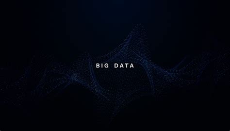 추상 빅 데이터 벡터 빅 데이터 양자 설계 또는 미래 정보의 복잡성 대규모 소셜 네트워크 통찰력 파도의 형태로 미래 배경입니다 과학에 대한 스톡 벡터 아트 및 기타 이미지