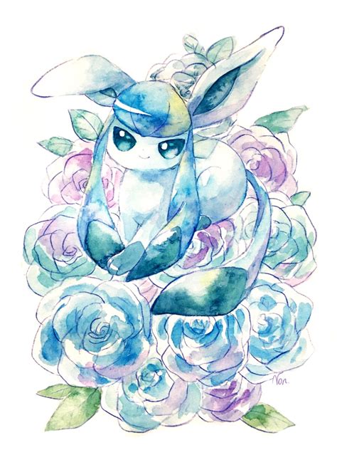 Glaceon Pok Mon Mobile Wallpaper By Nonkumakawayusu
