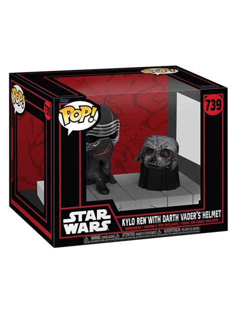 Star Wars Dark Side Kylo Ren With Darth Vaders Helmet Funko Pop