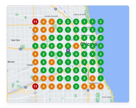 New Pinpoint Precise Ranking Insights With Flexible Grid Points BrightLocal