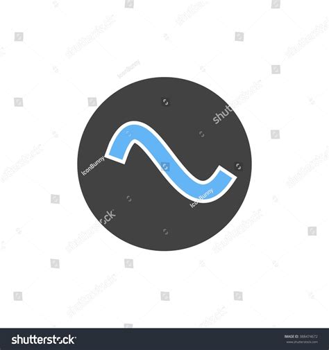 Ac Voltage Source Stock Vector Royalty Free 388474672 Shutterstock