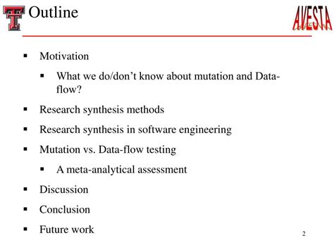 Ppt An Evaluation Of Mutation And Data Flow Testing A Meta Analysis