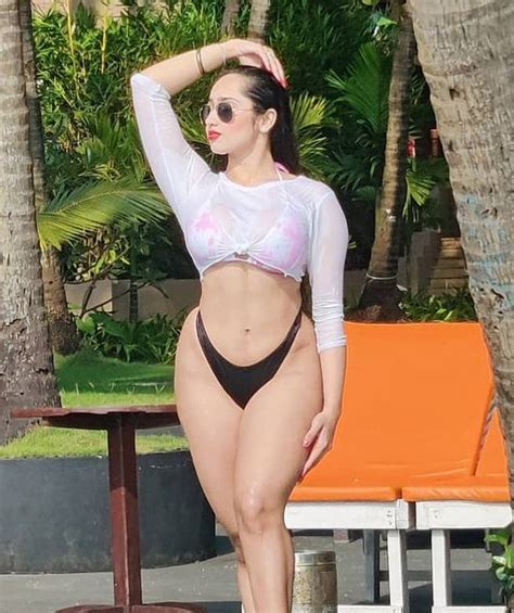 Milky Thigh Legs Aditi Mistry Bikini Photoshoot Pictures