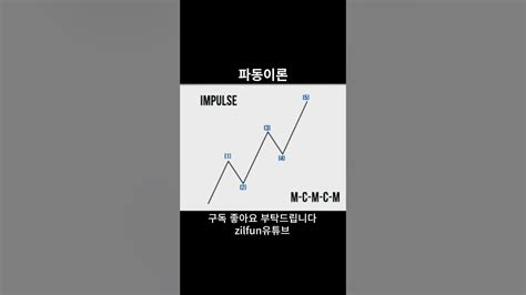 파동이론 임펄스 투자 매매 비트 코인 주식 선물 차트 Youtube