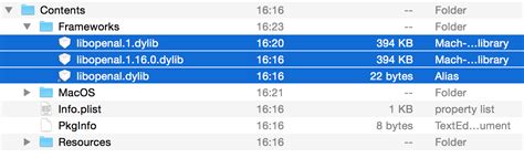 Xcode Copy Files Build Phase And Symlinks Stack Overflow
