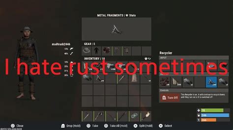 I Hate Rust Sometimes Youtube