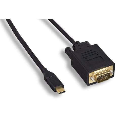 10 Ft USB 3 1 Type C To VGA Cable Cable Sales Canada
