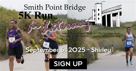 Smith Point Bridge 5k Runwalk For Literacy Smith Point County Park