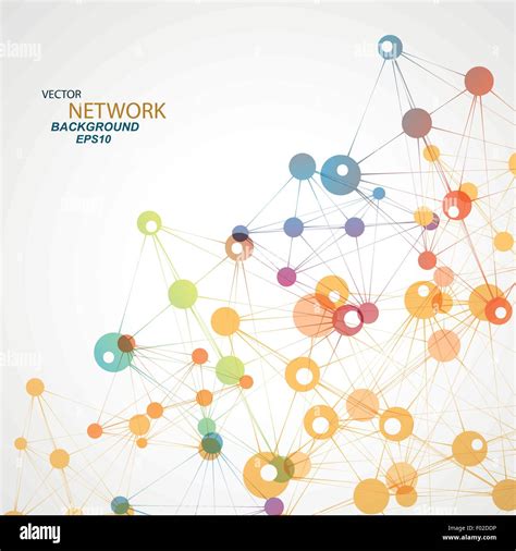 Vector Network Connection And Dna Eps 10 Stock Vector Image And Art Alamy