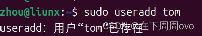 Linux问题合集 解决无法创建新用户丨在home目录下看不见用户文件夹丨创建的用户设置密码时报错当前用户不在 sudoers 列表中丨Ubunt不显示用户名只显示 符号问题