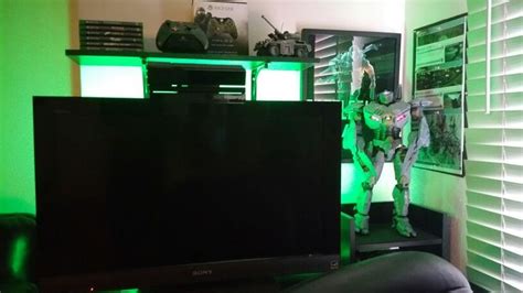 Gaming Setup Xbox One Gaming Setup Desk Setup Setup