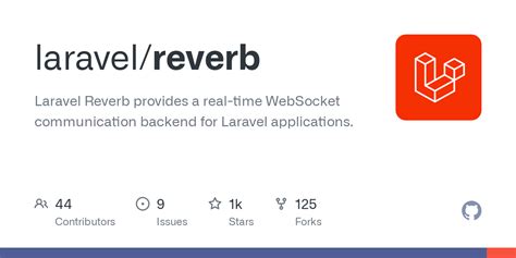 Github Laravelreverb Laravel Reverb Provides A Real Time Websocket