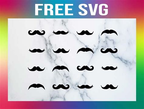 Free Mustache Svg