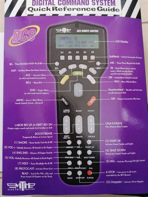 Train Sets Mth Dcs Remote Control Set And Mth Dcs Accessory Interface