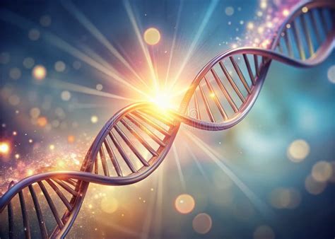 Unveiling The Intricate Dance Of Dna A Long Exposure Visual Exploration Of Molecular Structure