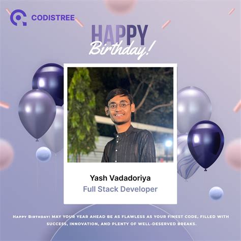 Happybirthday Teamcodistree Fullstackdeveloper Happybirthday