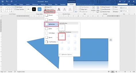 How To Insert Edit Shapes In Microsoft Word 2016