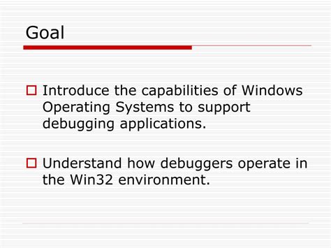 Ppt Debugging Applications For Microsoft Net And Microsoft Windows John Robbins Powerpoint