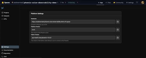Setup A Phoenix Observability Dashboard On Hugging Face Spaces For Llm