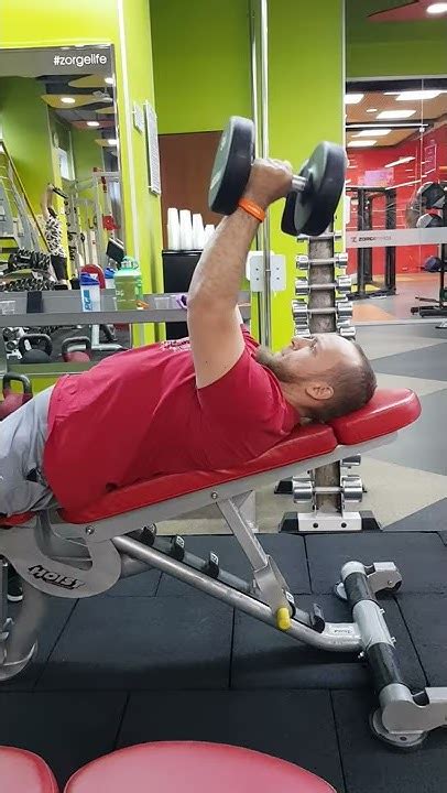 Французский жим с гантелями лежа на наклонной скамье Youtube