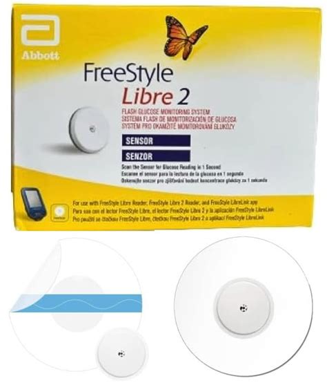 Buy Abbott Freestyle Libre 2 Sensor For Es Monitoring Cgm For Uk White