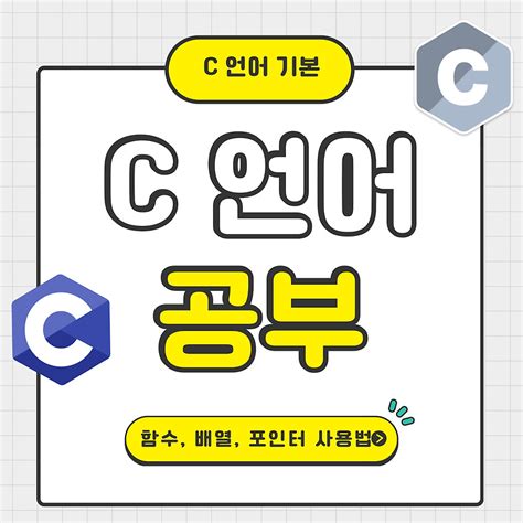 c 언어 함수 배열 포인터 사용법과 예제