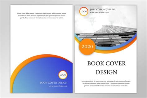 ปกรายงานไฟล์ Word แก้ไขได้ โทนสีเหลืองม สีส้ม สวยๆ Cover Template Graphypik