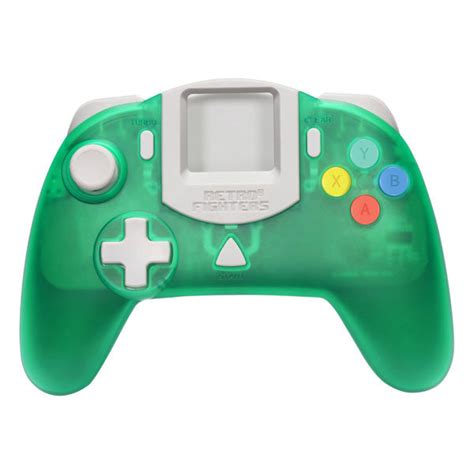 Green Strikerdc Dreamcast Controller [retro Fighters] Sega Dreamcast Retromtl