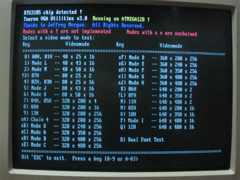 Atmel Atmega And Isa Vga