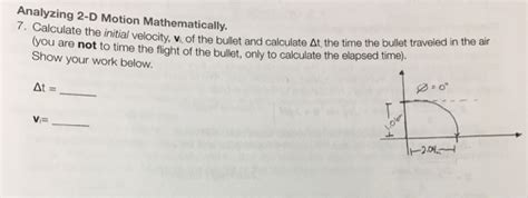 Solved Find Time And Initial Velocity Given Distance Chegg Com