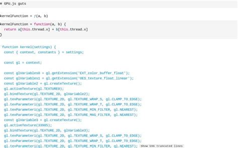 Gpujs Guts Robert Plummer Observable