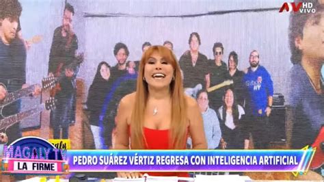 Pedro Su Rez V Rtiz Confiesa Que Magaly Medina Salv Su Matrimonio Con Cynthia Mart Nez Era Mi