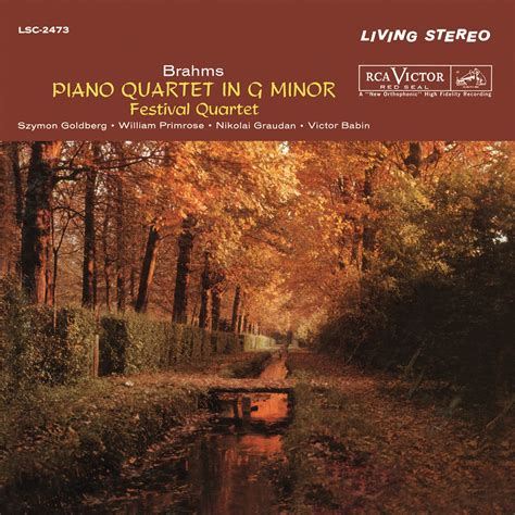 Brahms Piano Quartet No 1 In G Minor Op 25》 The Festival Quartet的专辑 Apple Music