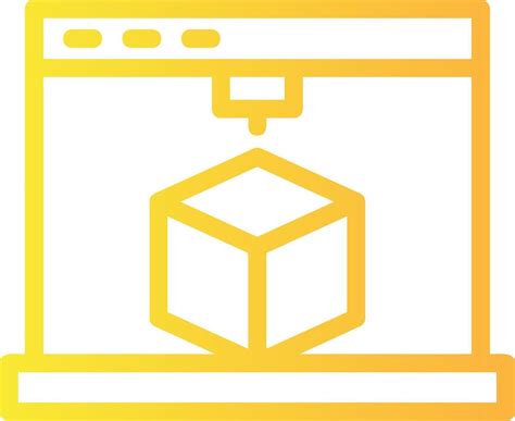 3d Printing Linear Gradient Icon 39493847 Vector Art At Vecteezy 3d Printing Linear Gradient Icon 39493847 Vector Art At Vecteezy
