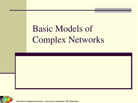 Ppt Basic Models Of Complex Networks Powerpoint Presentation Free Download Id1731584