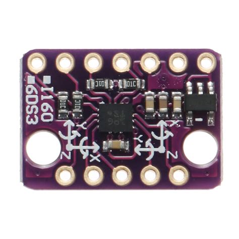 Gy Bmi160 Module 6dof 6 Axis Angular Velocity Gyroscope Gravity Acceleration Sensor Iicspi