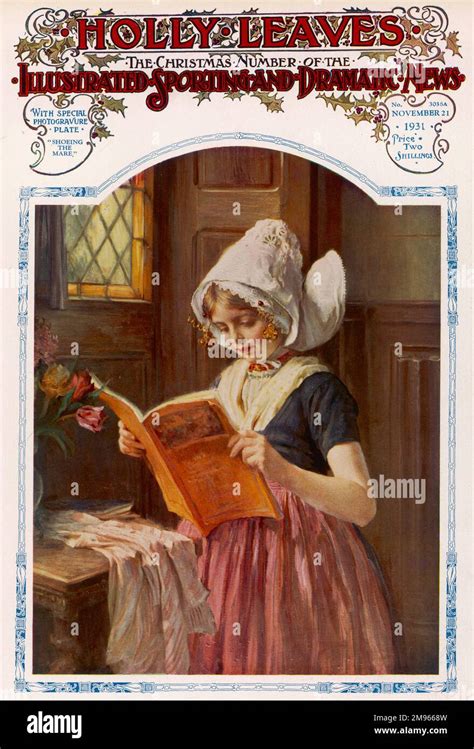 Petite Fille En Costume Traditionnel Hollandais Lisant Un P Riodique