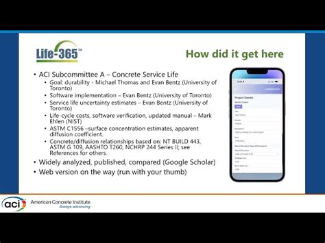 Understanding The Life 365 Service Life Prediction Model For Reinforced Concrete Galaxyai