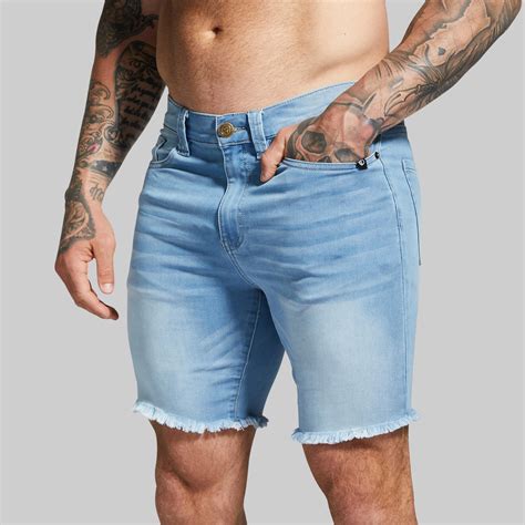 Flex Stretchy Jort 7 Light Wash Born Primitive