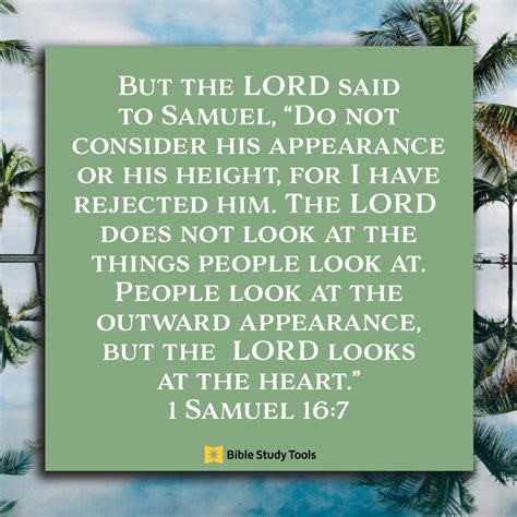 Bibelverse Auswendig Lernen 1 Samuel 16 7 Zyes