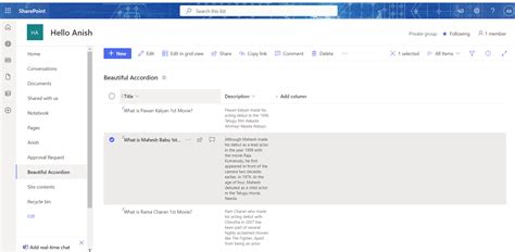 how to create a beautiful accordion in powerapps crmonce
