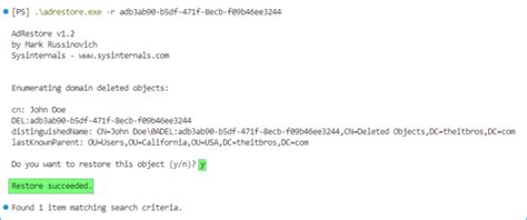How To Restore Deleted Active Directory User Theitbros