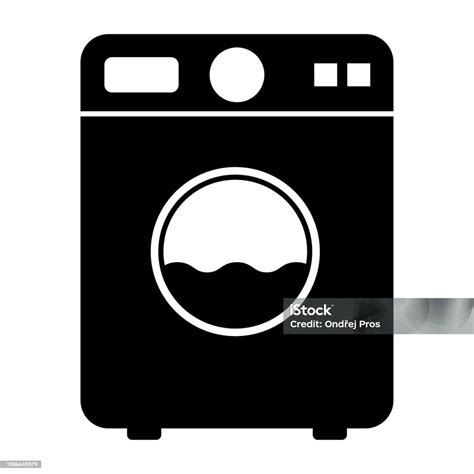 세탁기 장비 전기 세탁기 세탁 아이콘 워시 심볼 옷 벡터 일러스트 배경 가사 집안일에 대한 스톡 벡터 아트 및 기타 이미지 가사 집안일 가정 생활 개념 Istock