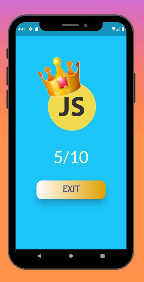 Javascript Quiz App Template For Flutter Android IOS App By Zakaria Digital