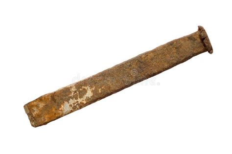 An Old Rusty Chisel Isolated On A White Background Stock Image Image Of Object Sharp 319054035