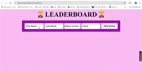 Tamir Alam On Linkedin Leaderboardproject Mernstack Javascript Webdevelopment Github Coding