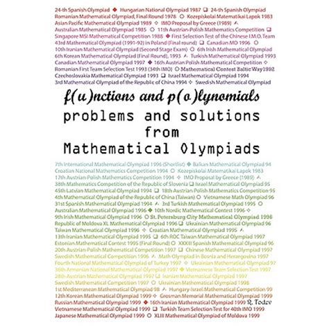 functions and polynomials problems and solutions from mathematical