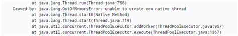 unable to create new native thread问题探究 知乎