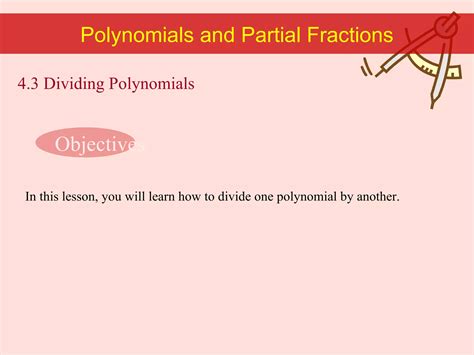 Polynomial Identities Division Ppt